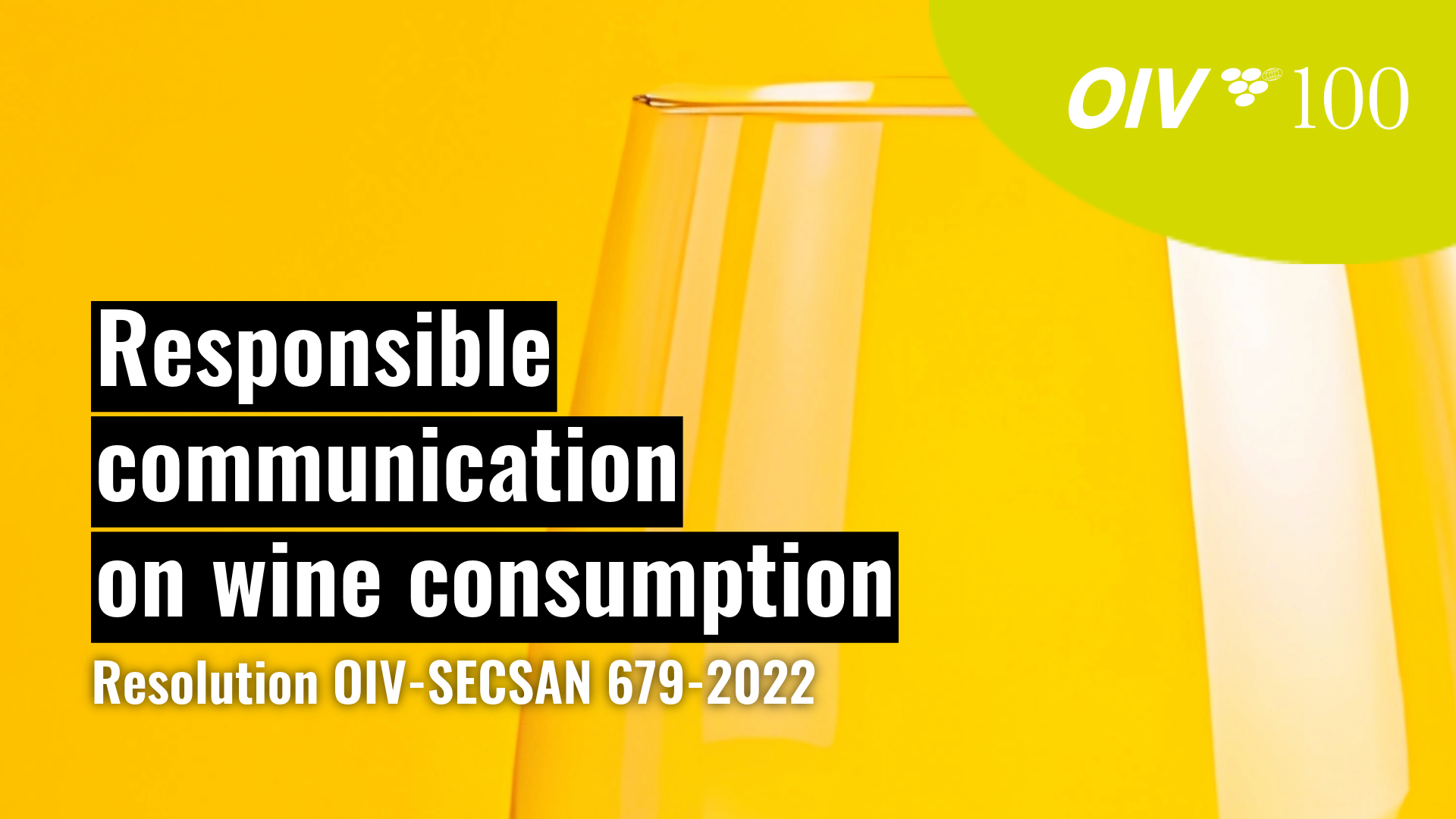 12 months, 12 resolutions: responsible communication on wine consumption | OIV